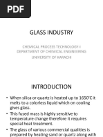 Glass Process Flow Chart | PDF | Glasses | Homogeneous Chemical Mixtures