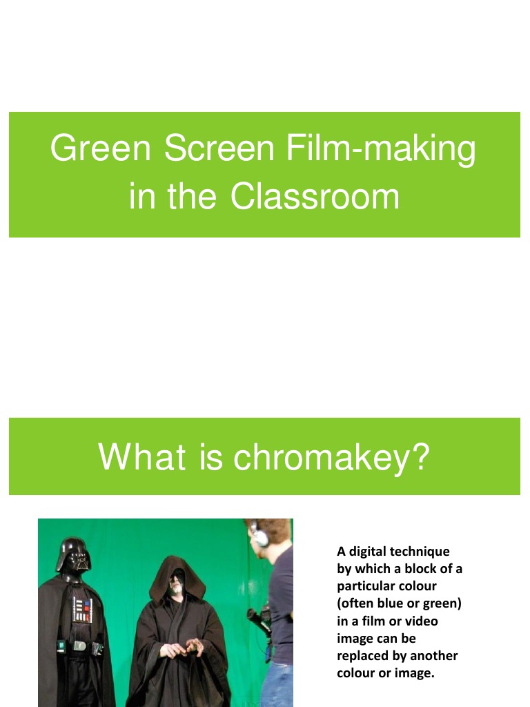 Green Screen Film-Making in The Classroom | PDF | Vision | Optics