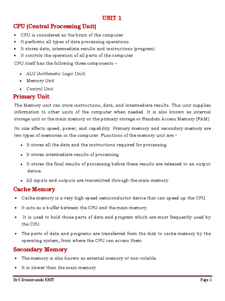C Programming Basics | PDF | Random Access Memory | Computer Data Storage C Programming Basics | PDF | Random Access Memory | Computer Data Storage