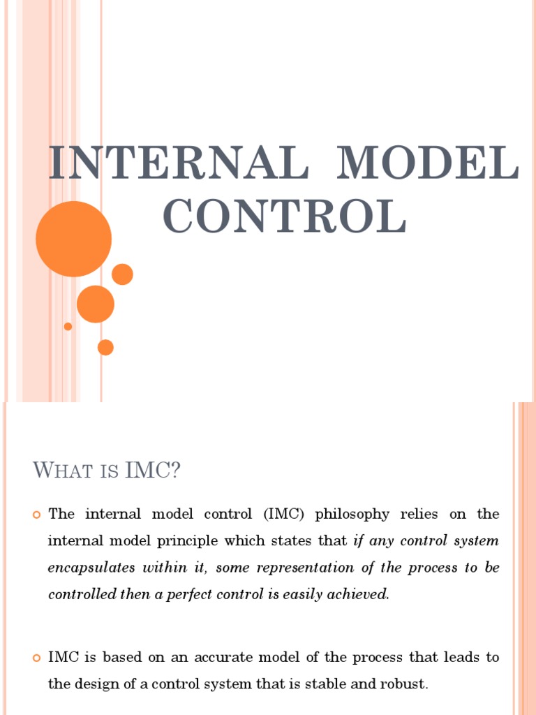 Internal Model Control | PDF | Control Theory | Systems Theory