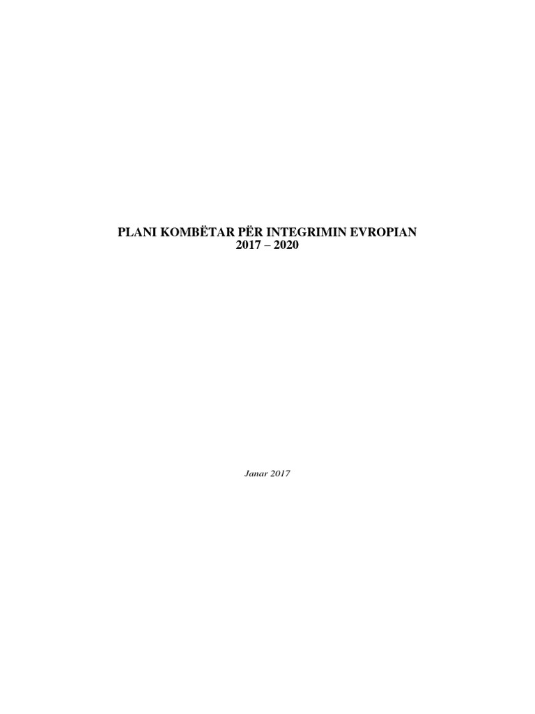 PKIE 2017-2020 Permbledhja Shqip | PDF