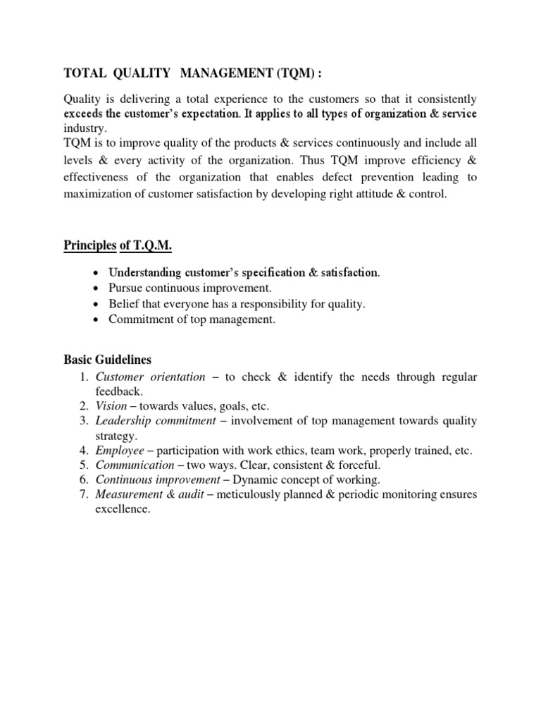 QM Small Topics | PDF | Six Sigma | Quality Assurance