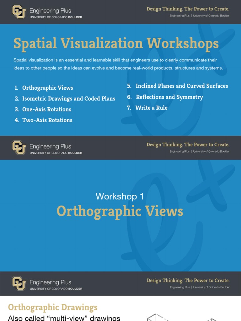 Spatialvisualizationpresentation Final | PDF | Rotation | Cartesian ...