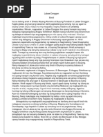 Labaw Donggon (Epiko NG Bisayas) | PDF