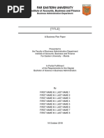 Feasibility Study Book | PDF | Net Present Value | Capital Budgeting