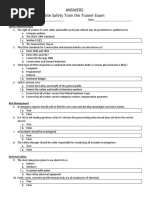 OSHA 10 Construction Exam Answers | PDF | Occupational Safety And ...
