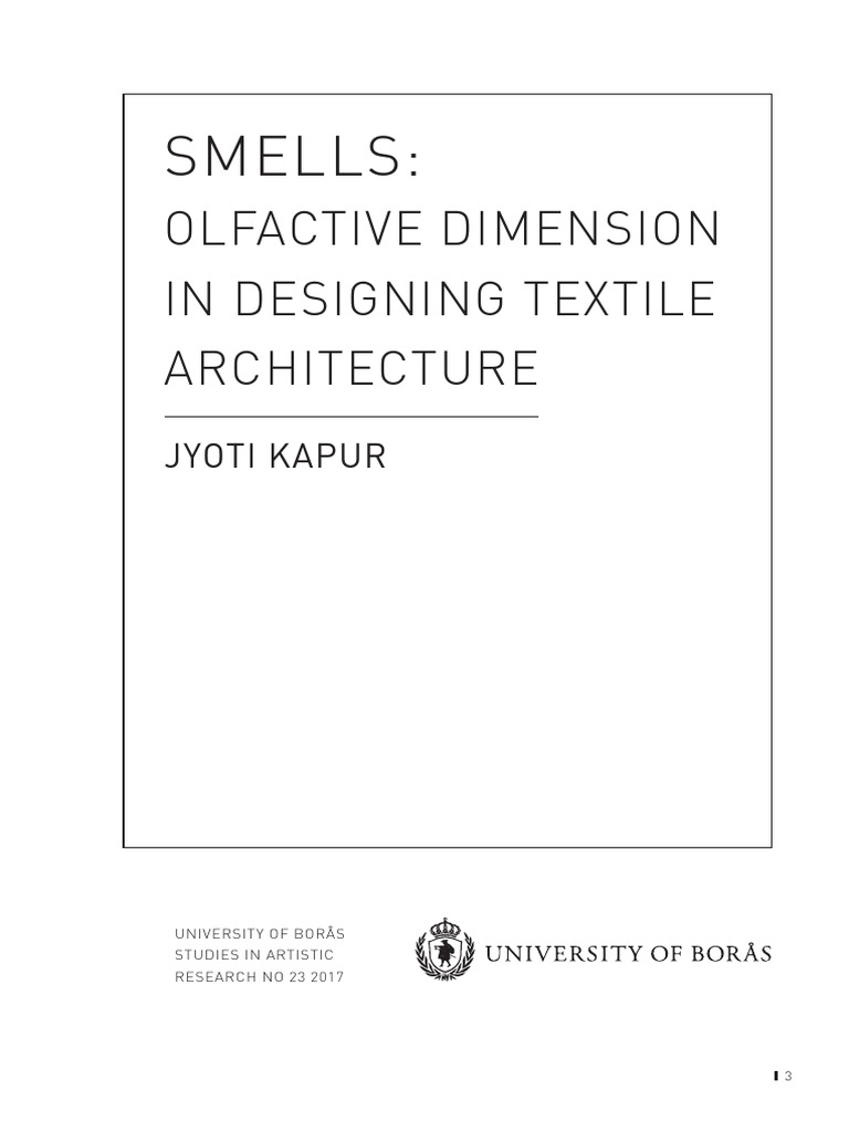 Fulltext01 PDF | PDF | Odor | Perception