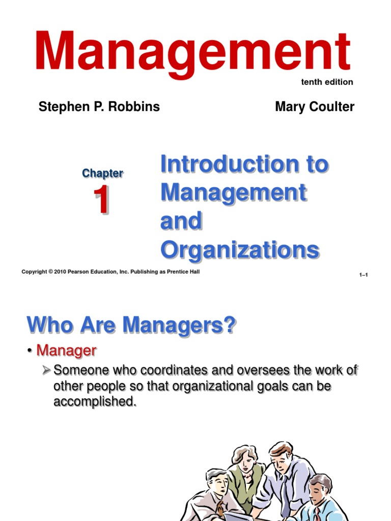Management: Introduction To Management and Organizations | PDF | Goal ...
