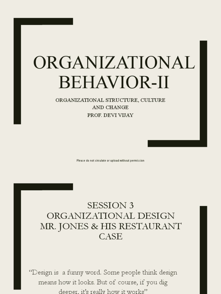 Session 3-5 - Organizational Design | PDF | Alphabet Inc ...
