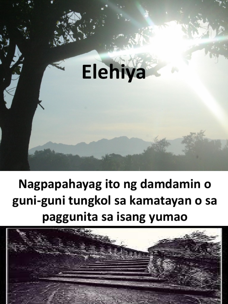 Elehiya | PDF