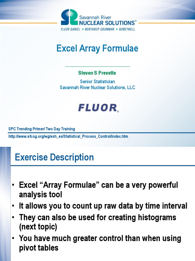 14 Excel Array Formulae Day Two Pdf Array Data Structure 9949