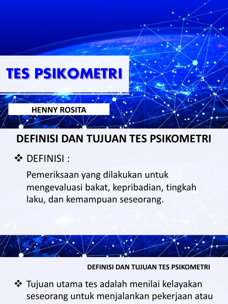 Materi Psikometri PDF | PDF
