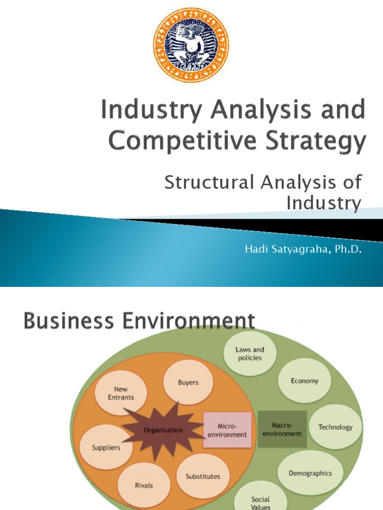 Structural Analysis of Industry: Hadi Satyagraha, PH.D | PDF | Profit ...