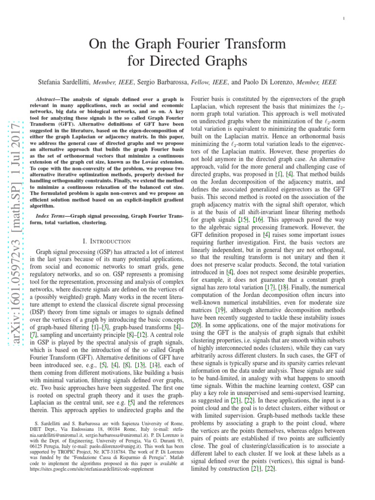Paper On Graph Theory | PDF | Mathematical Optimization | Matrix ...