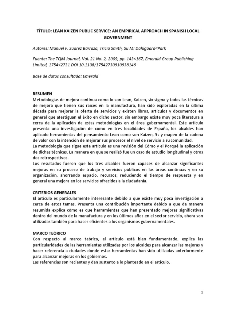 Ejemplo de Analisis Critico de Articulo | PDF | Estadísticas | Hipótesis