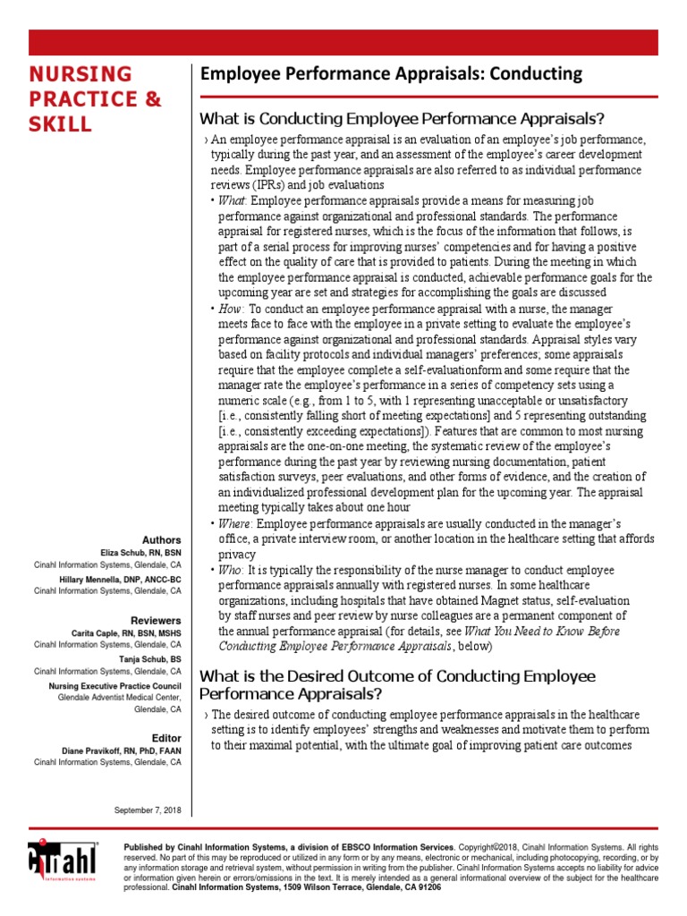 NRCP Conducting Employee Performanc Appraisals NPS | PDF | Performance ...