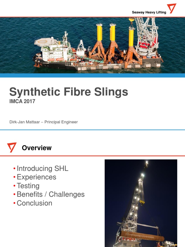 IMCA-Event-2017!06!14 - Presentation 5 - Synthetic Fibre Slings | PDF ...