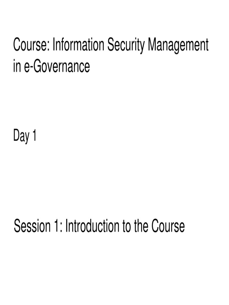 Complete Tutorial ISM PDF | PDF | Computer Security | Security