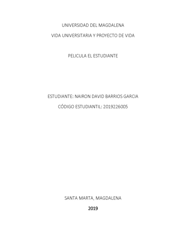 Lecciones de "El Estudiante" | PDF | Amor | Science