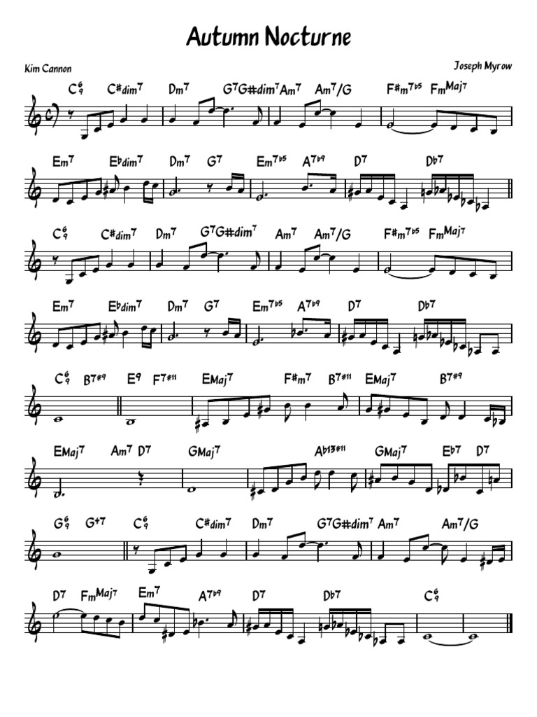 Autumn Nocturne | PDF