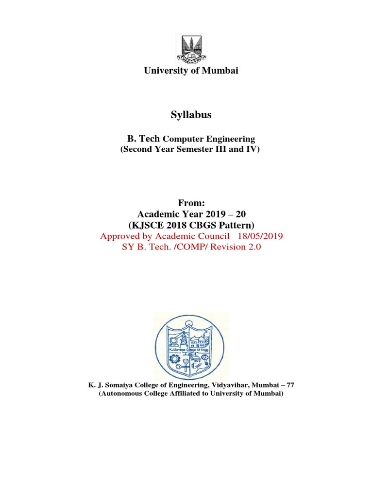 Syllabus: University of Mumbai | PDF | Engineering | Leadership