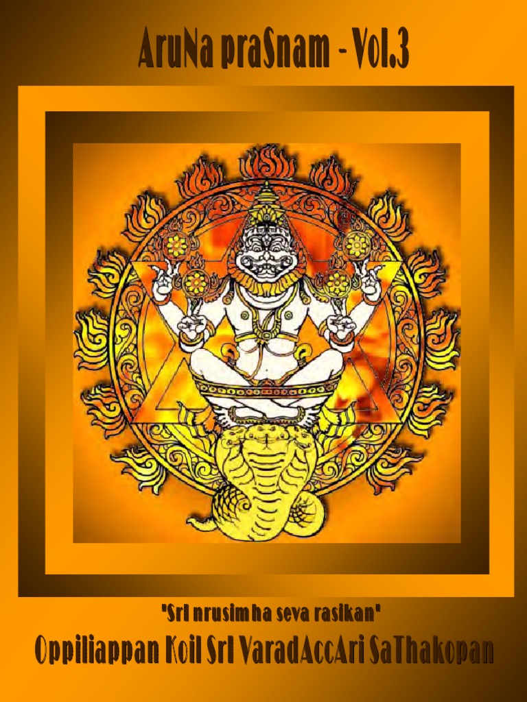 Aruna Prasnam PDF | PDF | Hindu Mythology | Hindu Theology