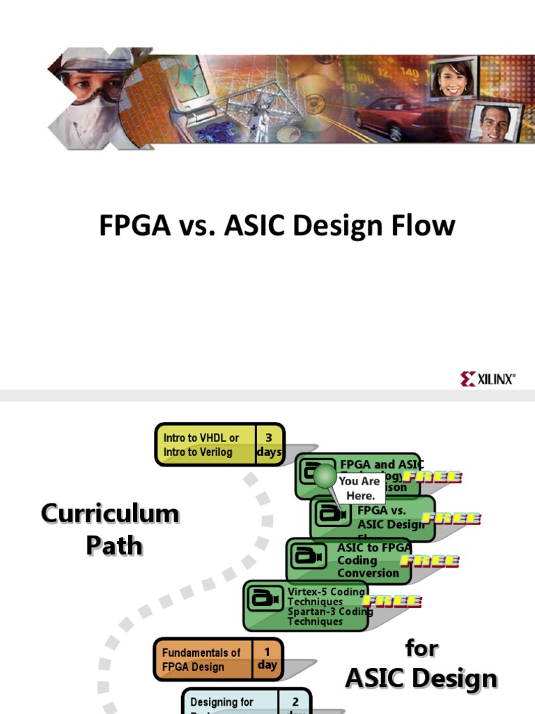 Fpga Vs Asic Design Flow | PDF | Field Programmable Gate Array ...