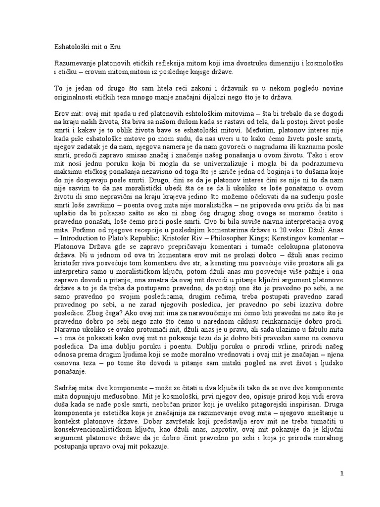 06 Eshatoloski Mit o Eru | PDF
