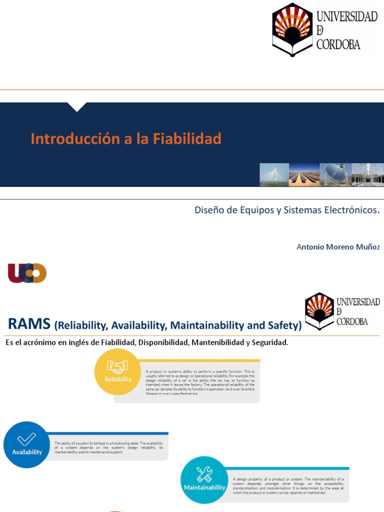 Fiabilidad Electronica | PDF | Ingeniería de confiabilidad | Calidad ...