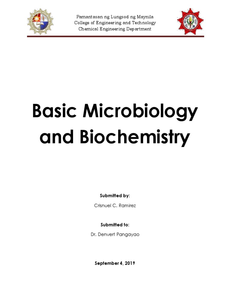 Basic Microbiology and Biochemistry | Download Free PDF | Cell Membrane ...