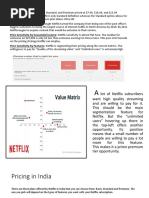 Netflix Customer Journey Map | PDF | Subscription Business Model | Netflix