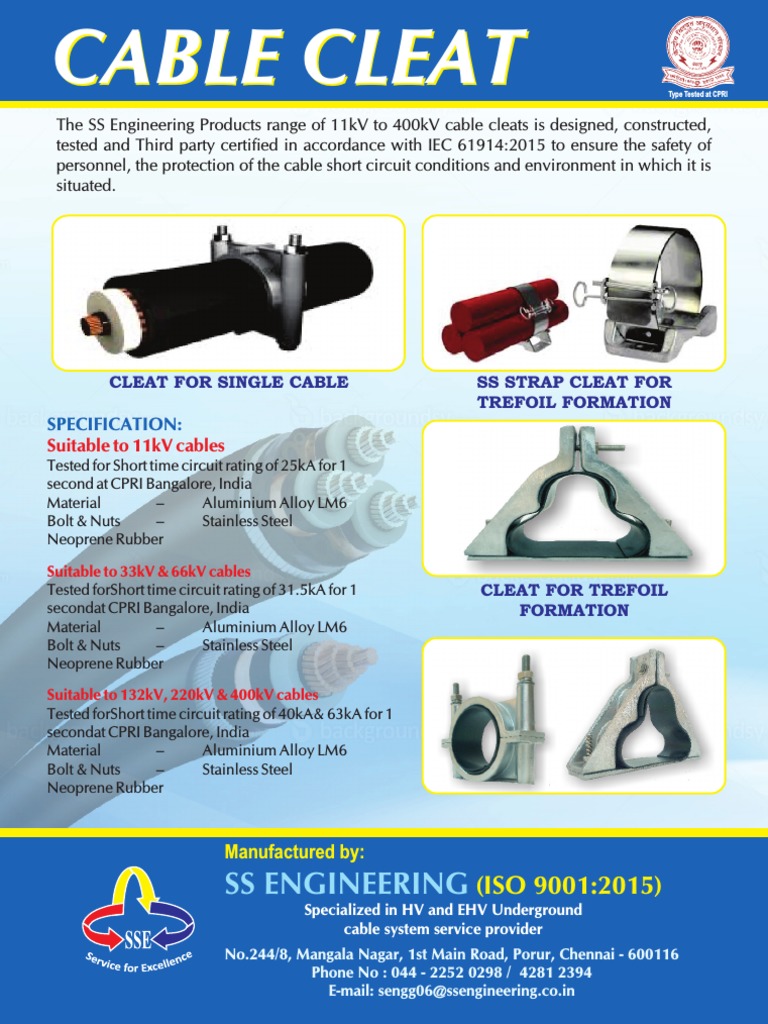 Cable List | PDF | Metals | Materials