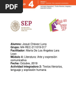 Módulo 4. Actividad Integradora 2 | PDF | Cuentos | Autor