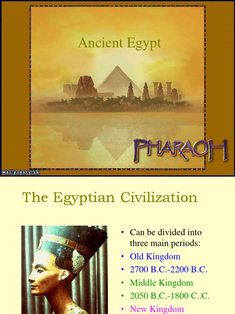 Ancient Egypt: A Stable Civilization Built on Geography, Religion and ...