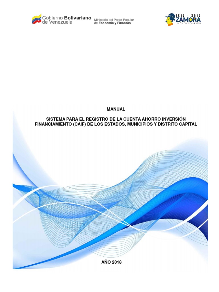 Instructivo CAIF | PDF | Balance de pagos | Presupuesto