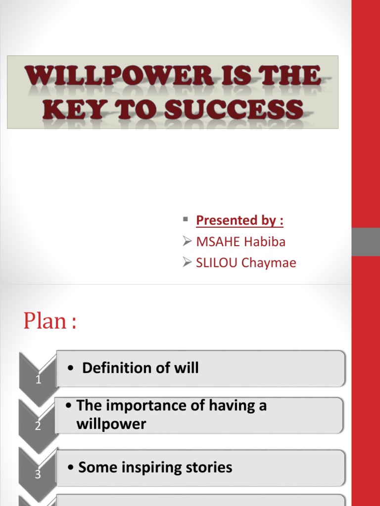 Willpower | PDF