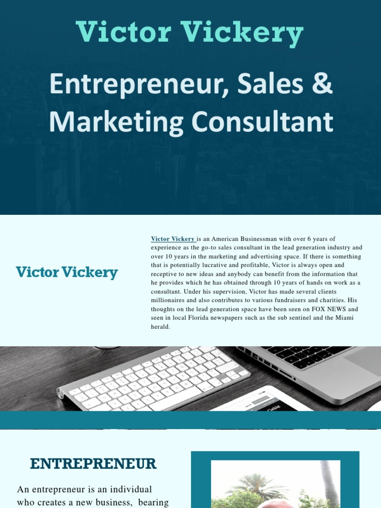 Victor Vickery - Sales and Marketing Consultant | PDF