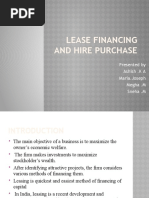 Lecture 5 - Notes On Leasing | PDF | Lease | Expense