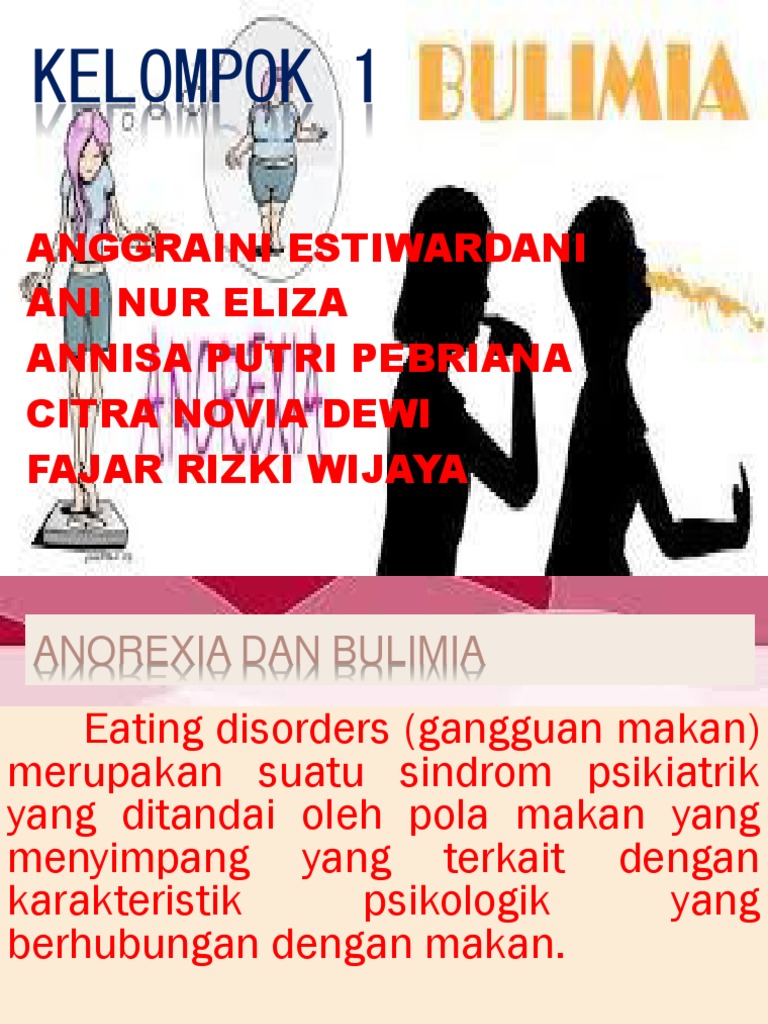 Pengertian Anoreksia dan Bulimia | PDF