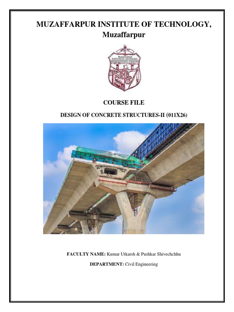 Design of Concrete Structures II | PDF | Engineering | Test (Assessment) Design of Concrete Structures II | PDF | Engineering | Test (Assessment)