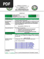 Sample Lesson Plan With Annotation For COT Indicators | PDF | Learning ...