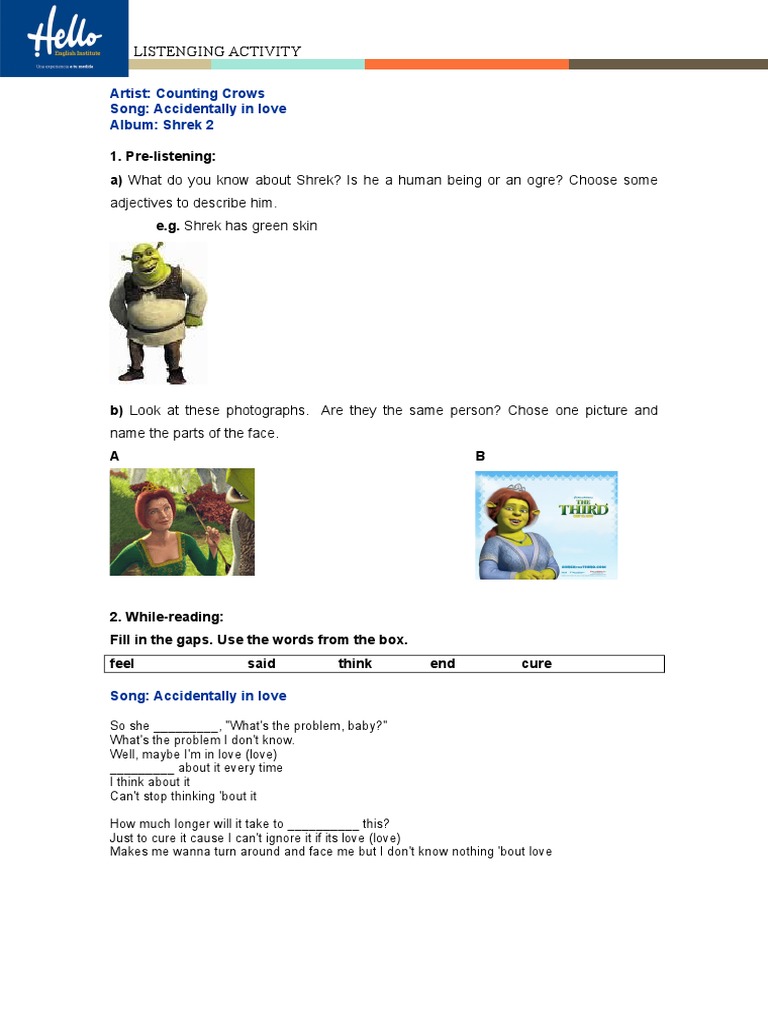 Shrek Activities With Music Songs Nursery Rhymes Role PL 51789