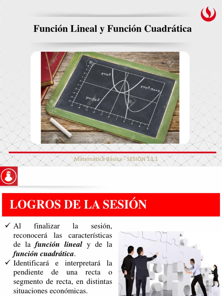 Función Lineal y Cuadrática | PDF | Análisis matemático | Objetos matemáticos