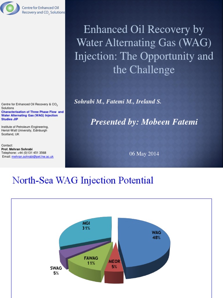 Enhanced Oil Recovery by Water Alternating Gas Injection | PDF ...