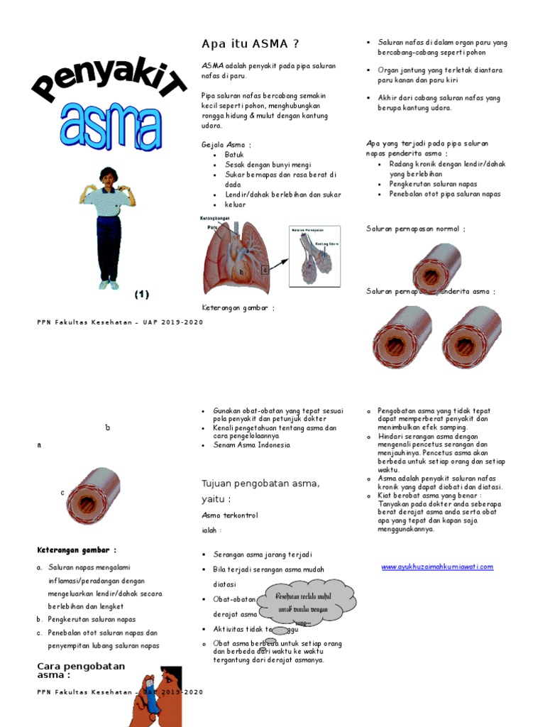 Leaflet Asma | PDF