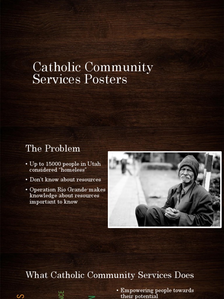 Catholic Community Services Presentation | PDF