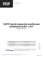 CS280 Caja de Inspección Tipo Vehicular | PDF