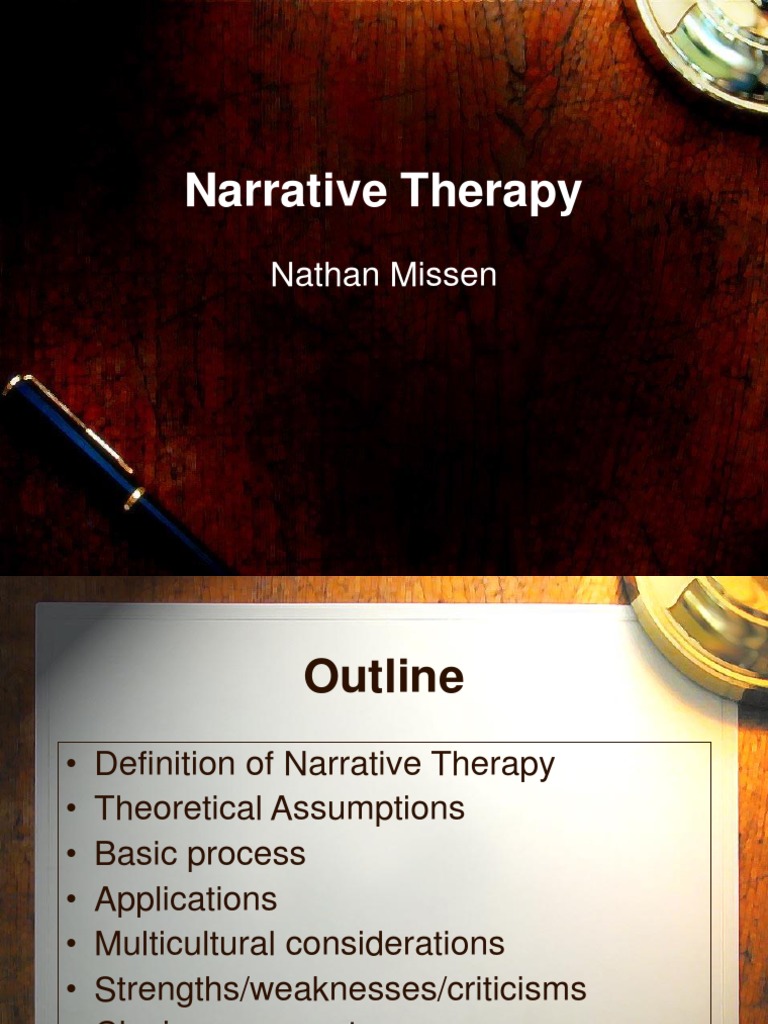 Narrative Therapy Presentation | PDF | Psychotherapy | Narrative