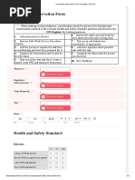 Safety Observation Card Template | PDF