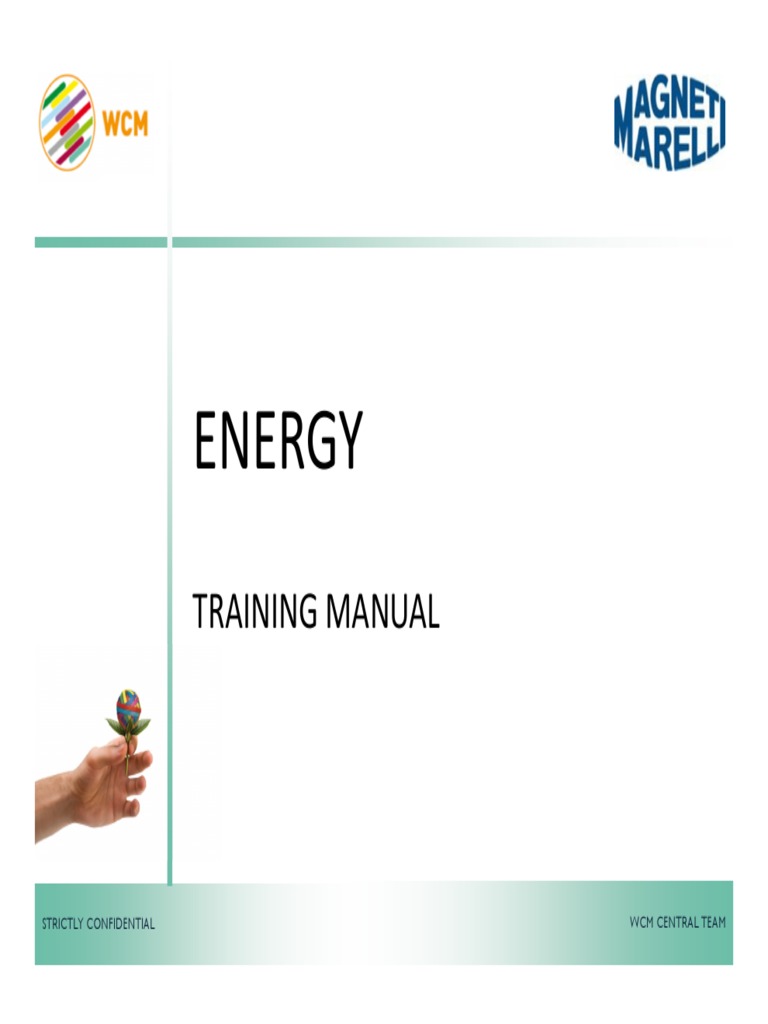 Energy: Training Manual | PDF | Efficient Energy Use | Sustainable ...
